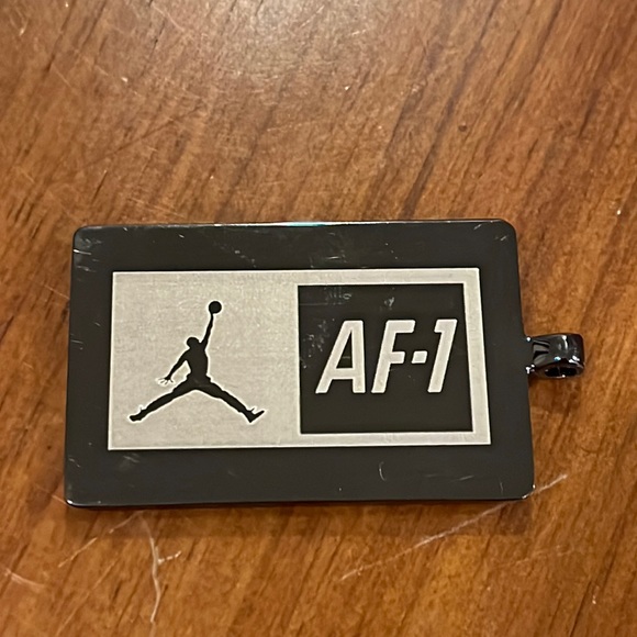 Nike | Accessories | Nike Air Force One Af Jordan Vintage Hang Tag Key ...